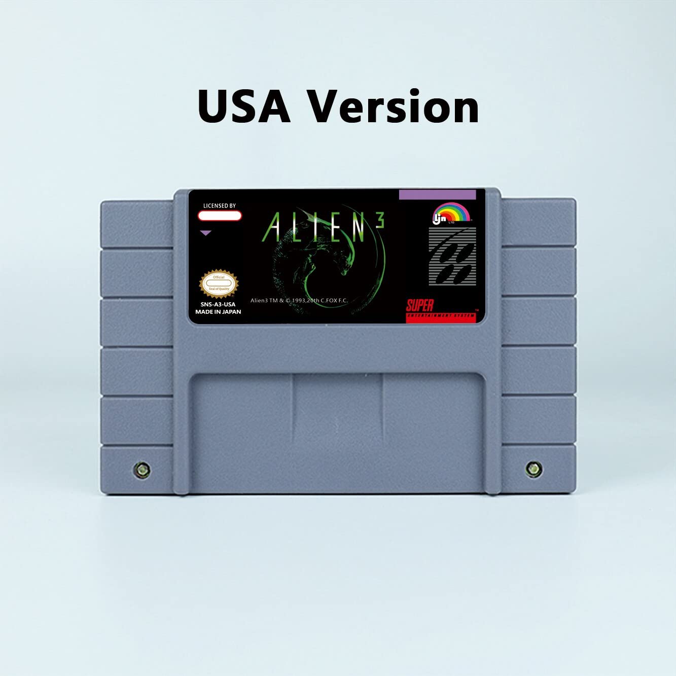 Amazon.com: Action Game for Alien 3 - USA version Cartridge for SNES ...