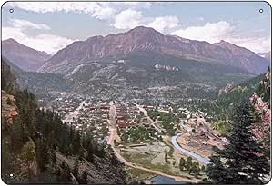 Amazon.com: Ouray Colorado Poster Home Wall Art Tin Signs Retro Garage ...
