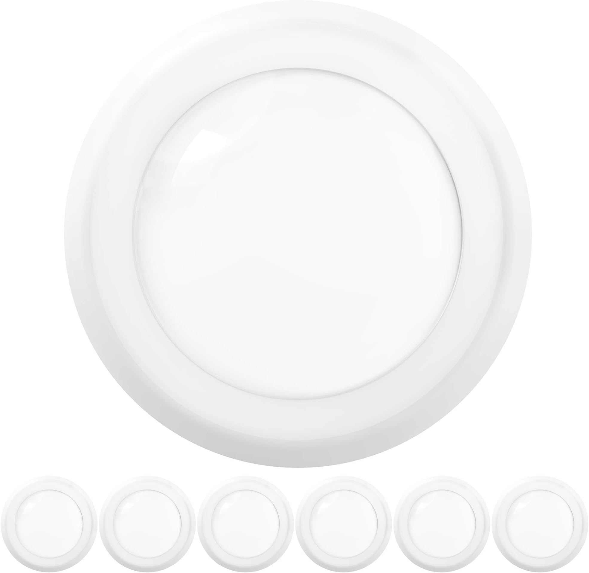 Sunco 6 Pack 5/6 Inch LED Disk Lights, Flush Mount Disc Recessed ...