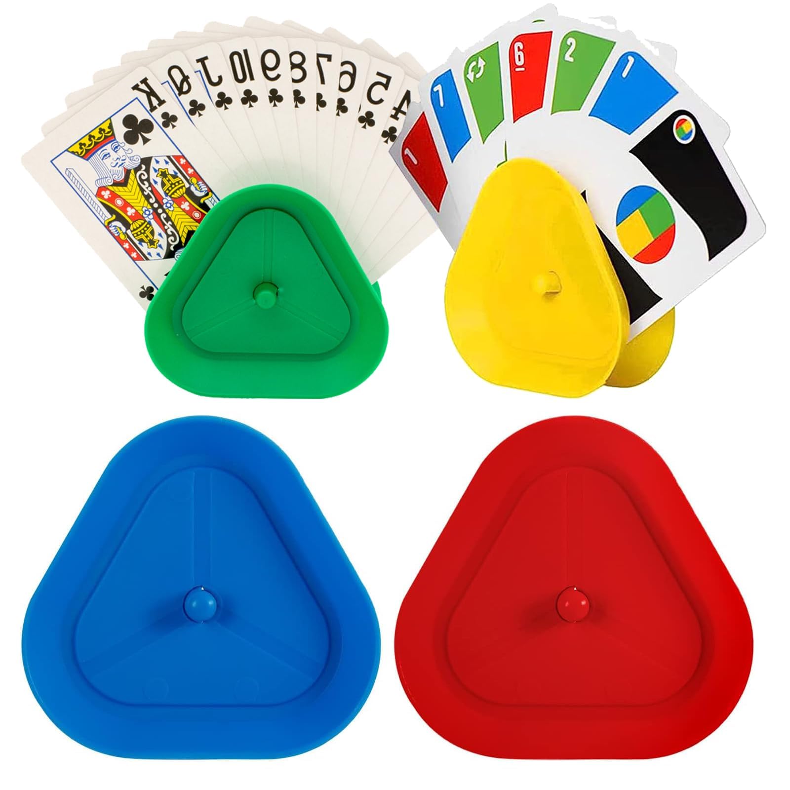 Playing Card Holder, Playing Card Holder for Kids, Game Card Stands ...