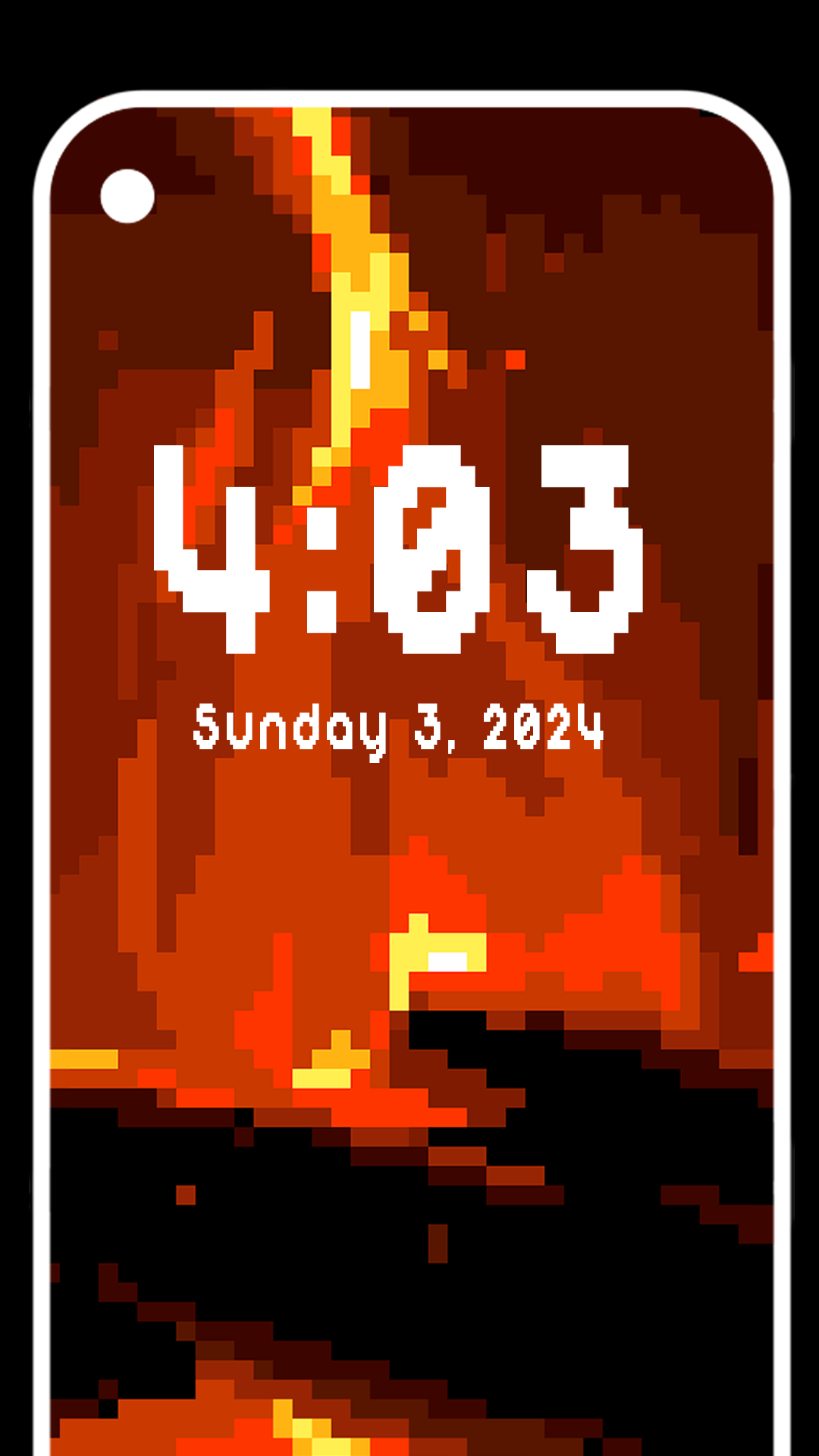 Fireplace 3D Block Craft Live Wallpaper | Fireplace MC Block Craft ...