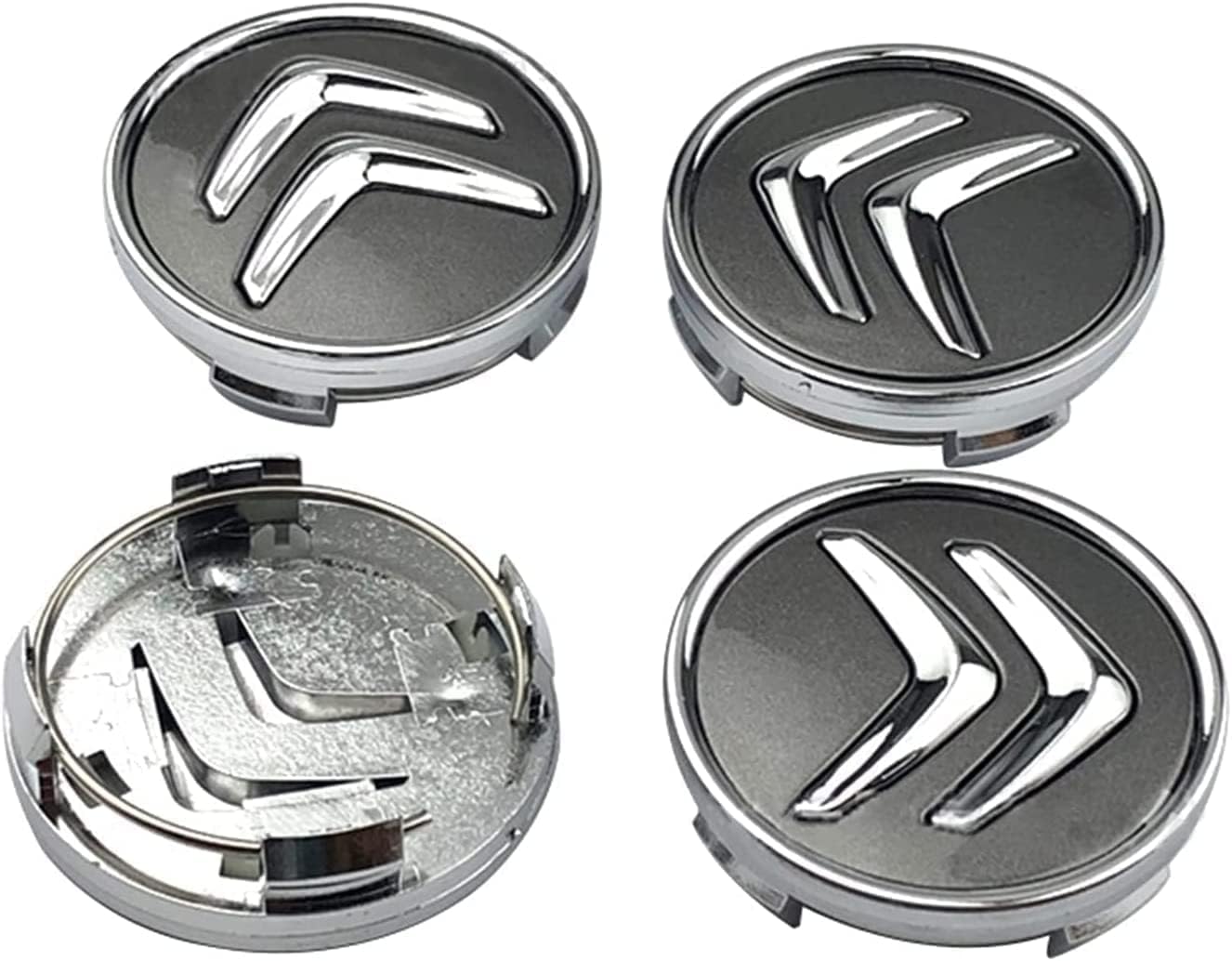 4 pièces 60mm Cache Moyeux pour Citroen Picasso C2 C3 C4 C5 C1 Elysée ...