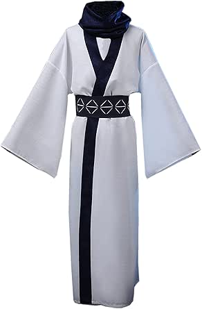 Amazon.com: ZYHCOS Men’s Jujutsu Kaisen Ryomen Sukuna White Kimono Suit ...