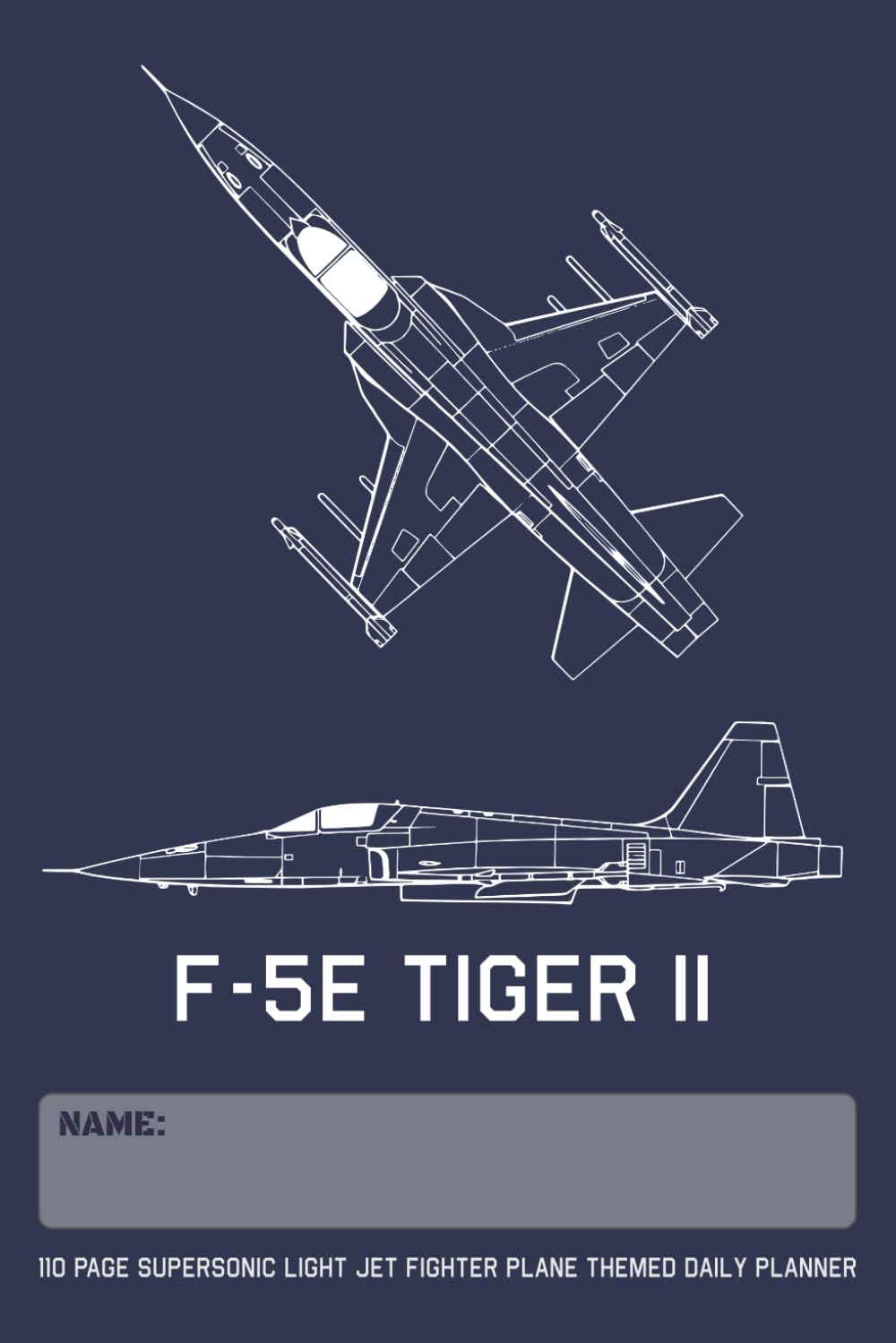 F-5E Tiger II - 110 Page Supersonic Light Jet Fighter Plane Themed ...