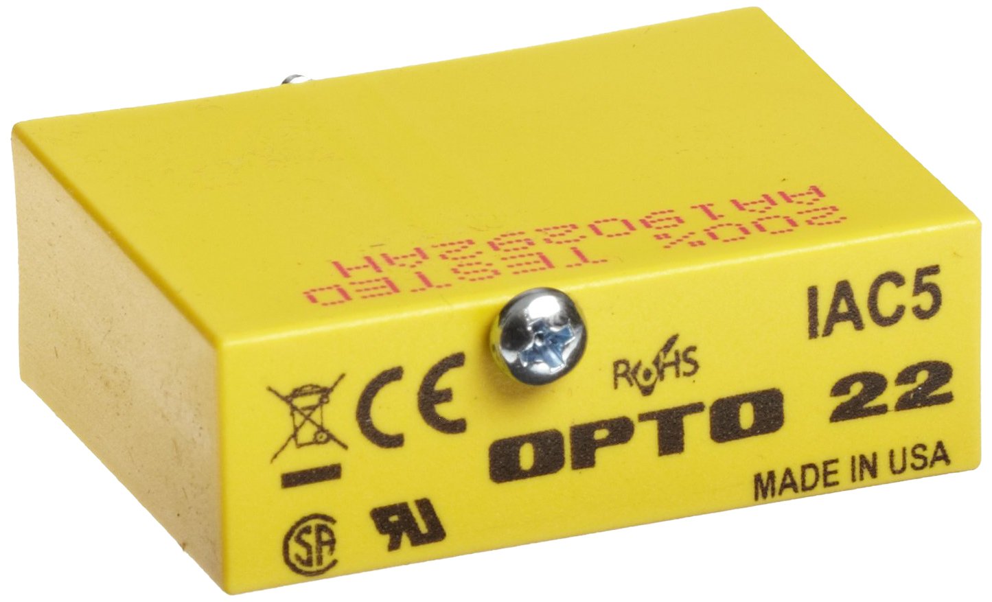 Opto 22 IAC5 AC Input, 90-140 VAC, 5 VDC Logic, 4000 Volt I/O Isolation ...