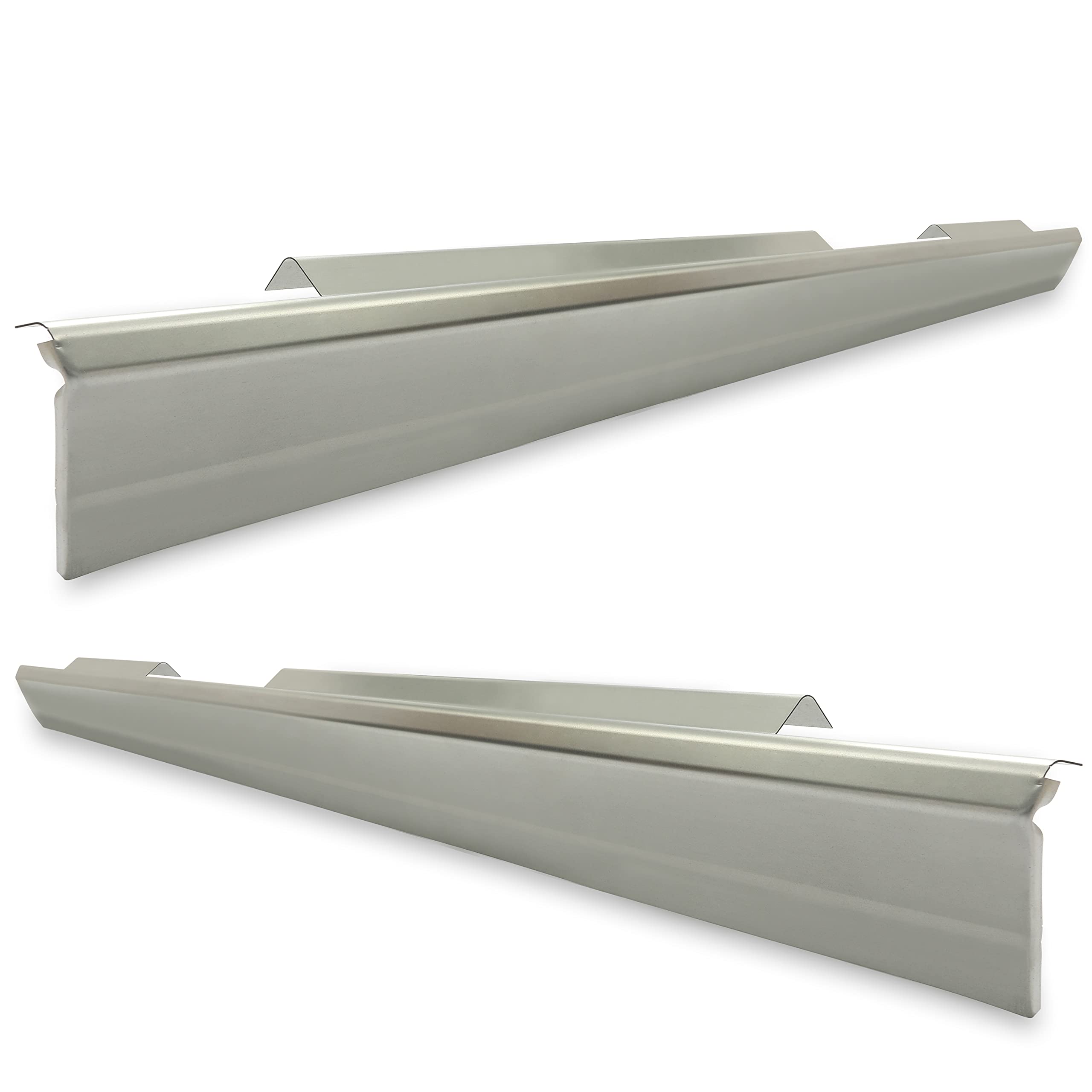 Rocker Panels Replacement Silvery Steel Compatible with 2000 2001 2002 ...