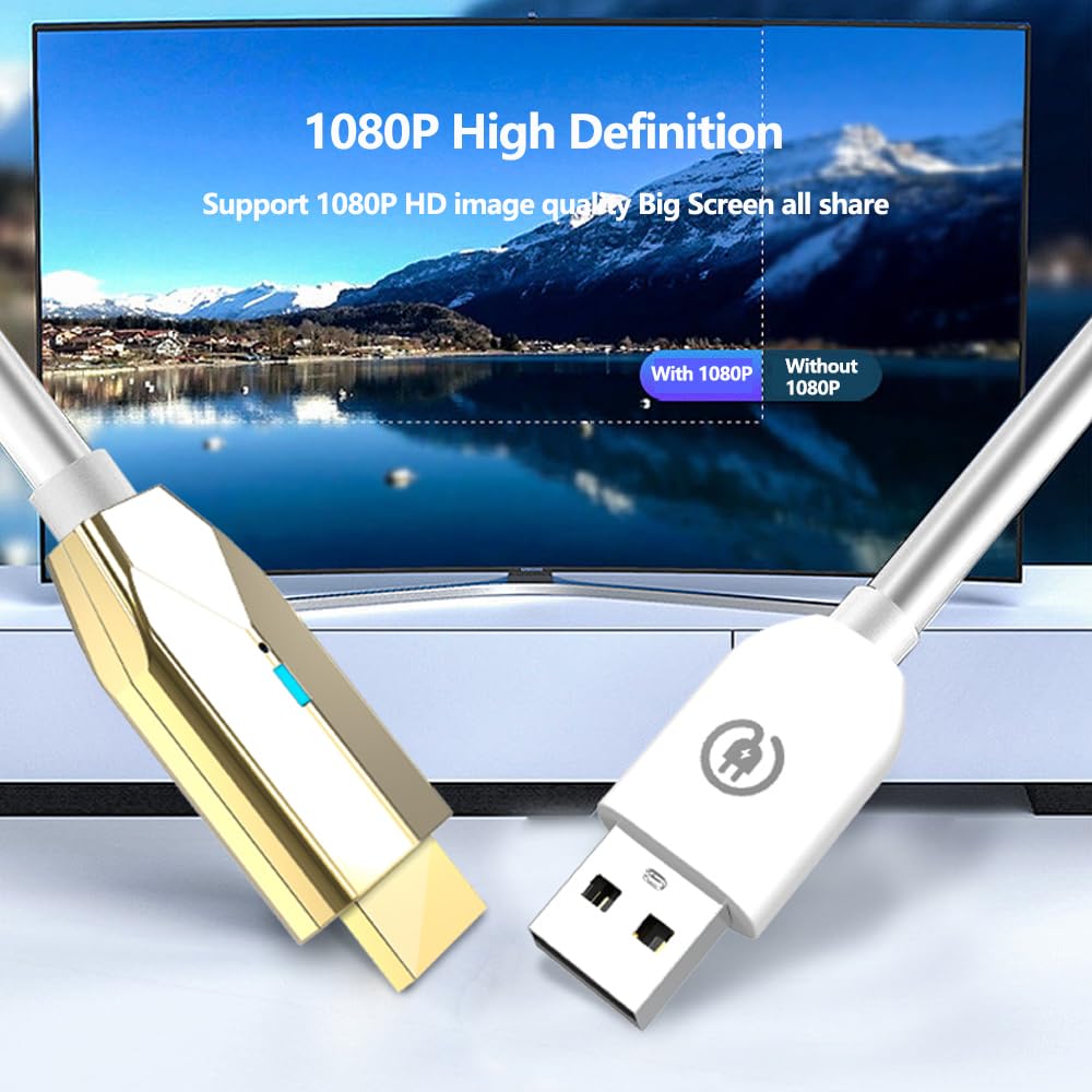 Wireless HDMI Transmitter & Receiver Kit - 1640ft Range, 1080P HD, 1 TX ...
