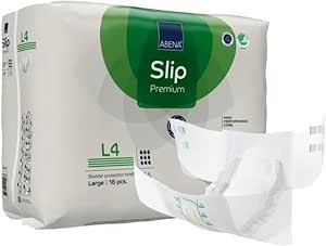Amazon.com: Abena Slip Premium L4 Adult Incontinence Brief L Heavy ...