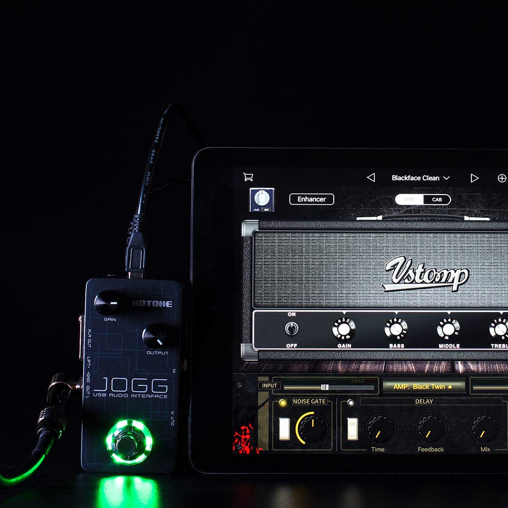 Snapklik.com : Hotone Jogg UA-10 USB Audio Interface Pedal For Home ...