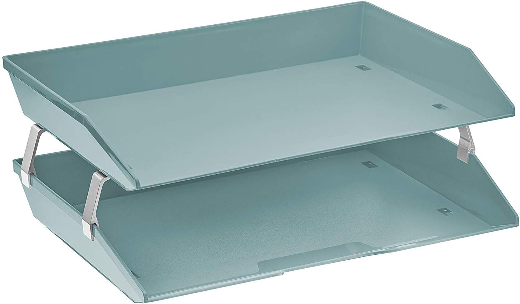 Amazon.com: Acrimet Facility 2 Tier Letter Tray, Side Load, Letter Size ...
