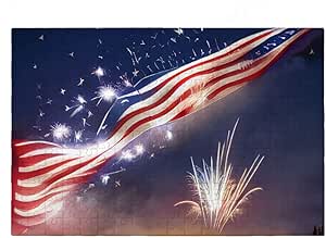 Amazon.com: American Eagle American Flag Puzzles - Patriotic Jigsaw ...