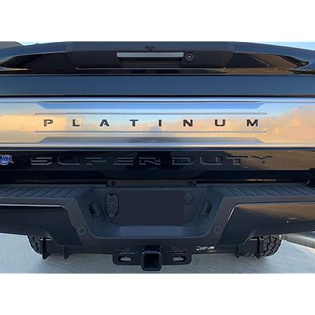Amazon.com: BDTrims Tailgate Raised Letters Compatible with 2013-2020 ...