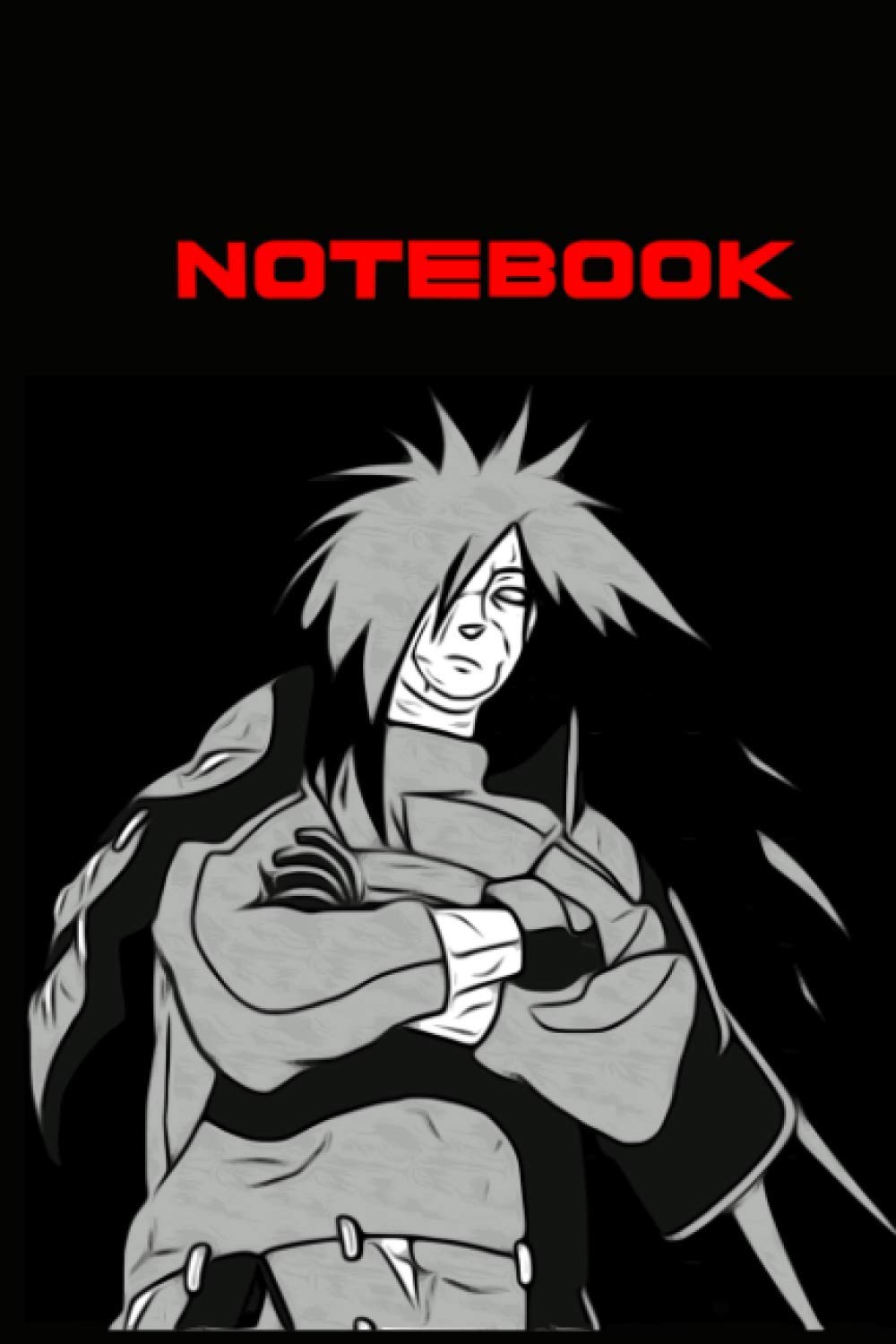 Buy : madara uchiwa sharingan in anime naruto style lined journal ...