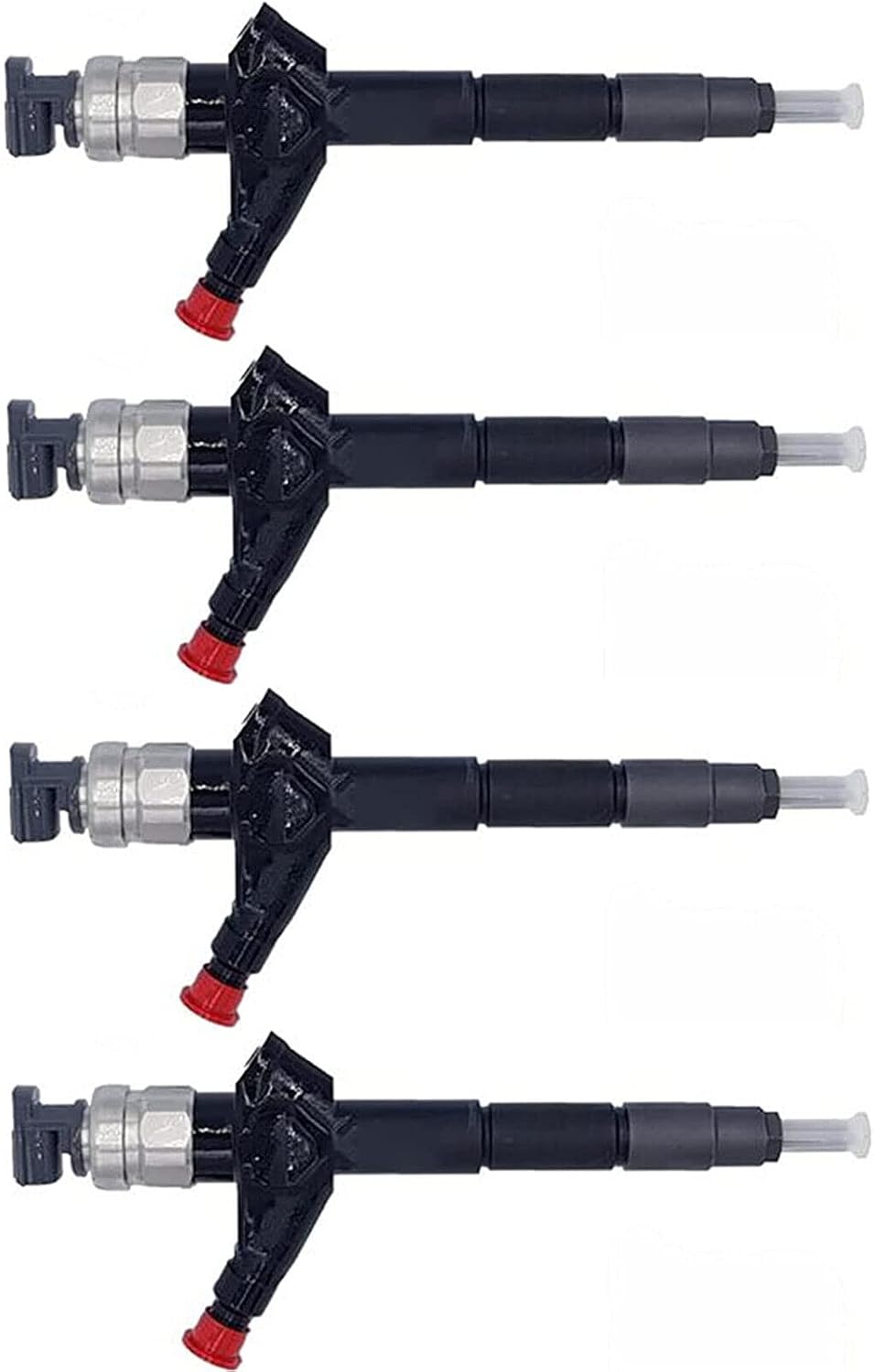 Amazon.com: HAOSHUN 4 PCS Fuel Injector 16600-EB70D for NISSAN NAVARA ...