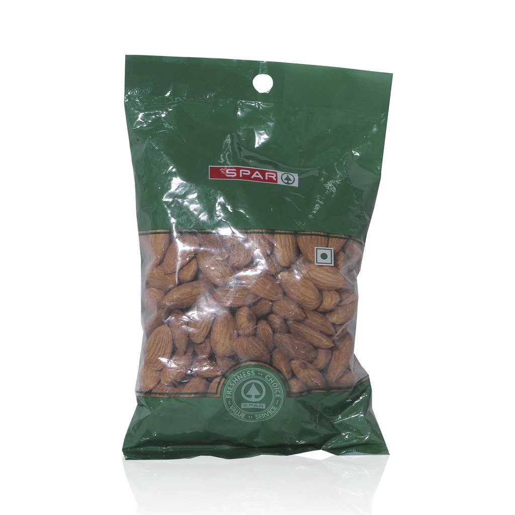 Spar Dry Fruits and Nuts - Almonds American, 200g Poly Pack : Amazon.in ...
