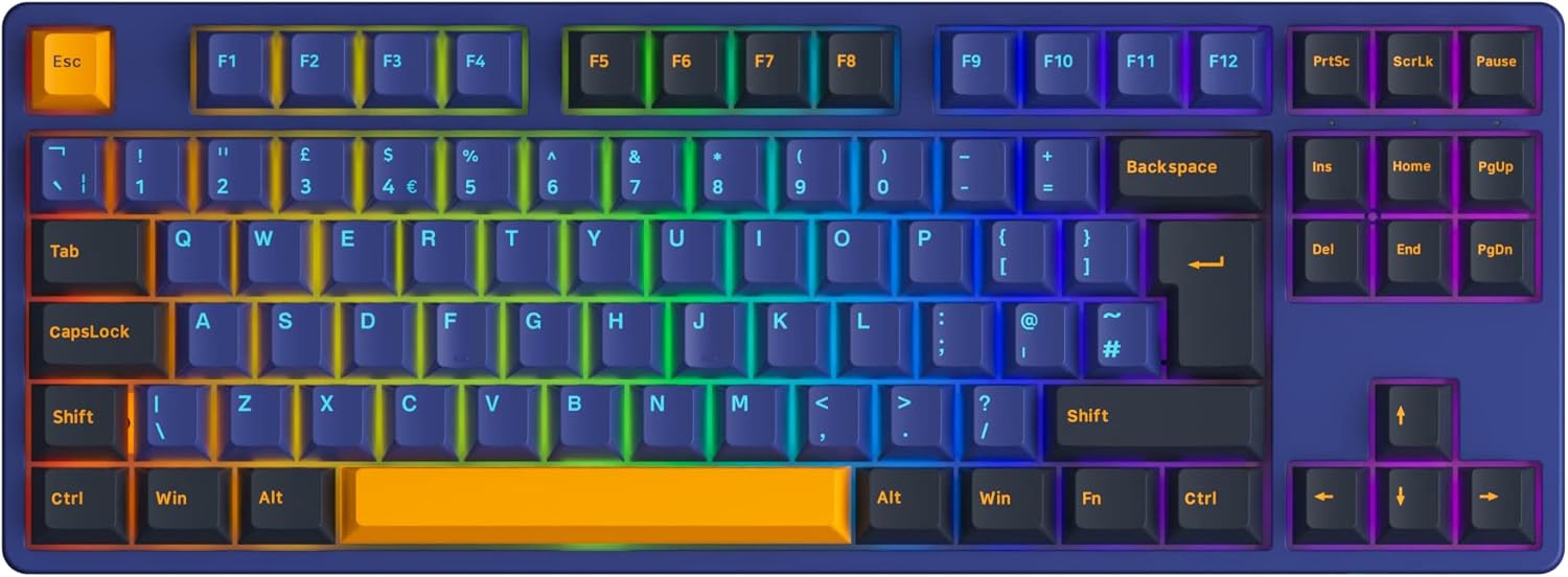 Akko 5087B Plus Horizon Mechanical Gaming Keyboard Multi Modes (BT5.0/2 ...