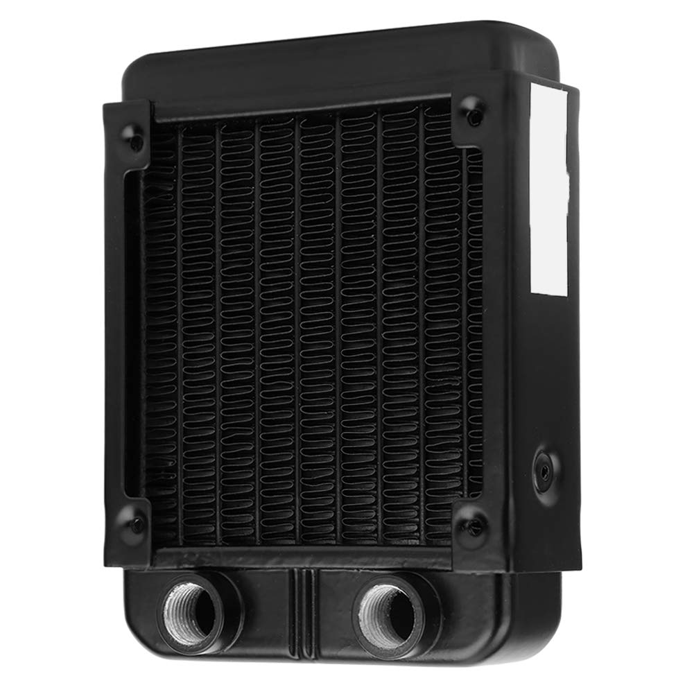 Buy Heat Exchanger Radiator, Black CPU Cooler Aluminum CPU Heat Sink ...