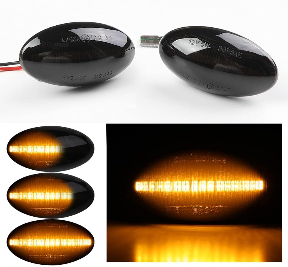 Amazon.com: Yereash LED Side Marker Turn Lights, Direction Indicator ...