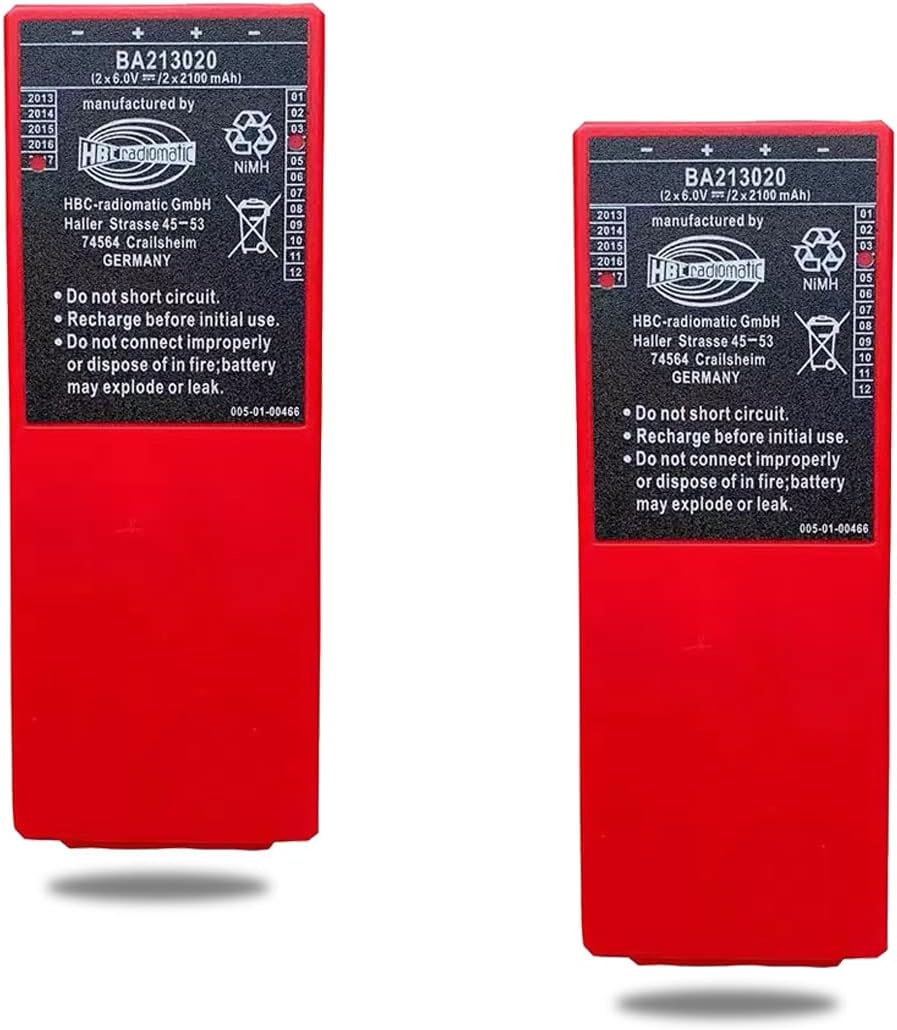 Amazon.com: EVA (Pack of 2) BA213020 6V 2100mah Battery Replace Battery ...