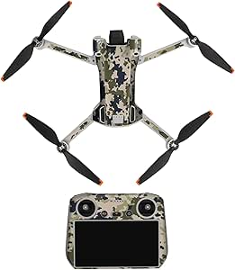 Amazon.com: FSIDIWT Skin Stickers Compatible with DJI Mini 3 Pro ...