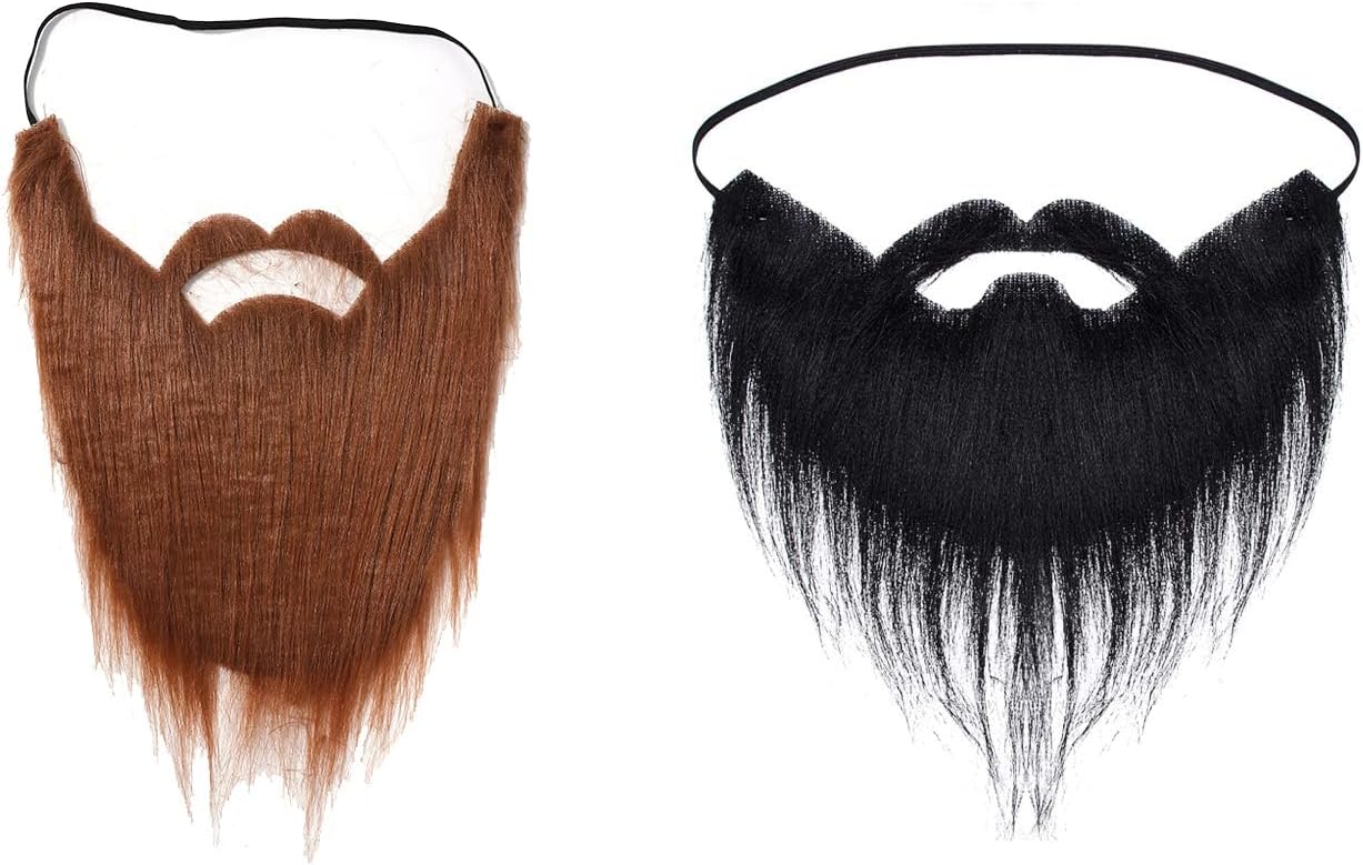 NVTEGR 2cs Fake Beard, Fake Beards, False Beards & Moustaches, False ...