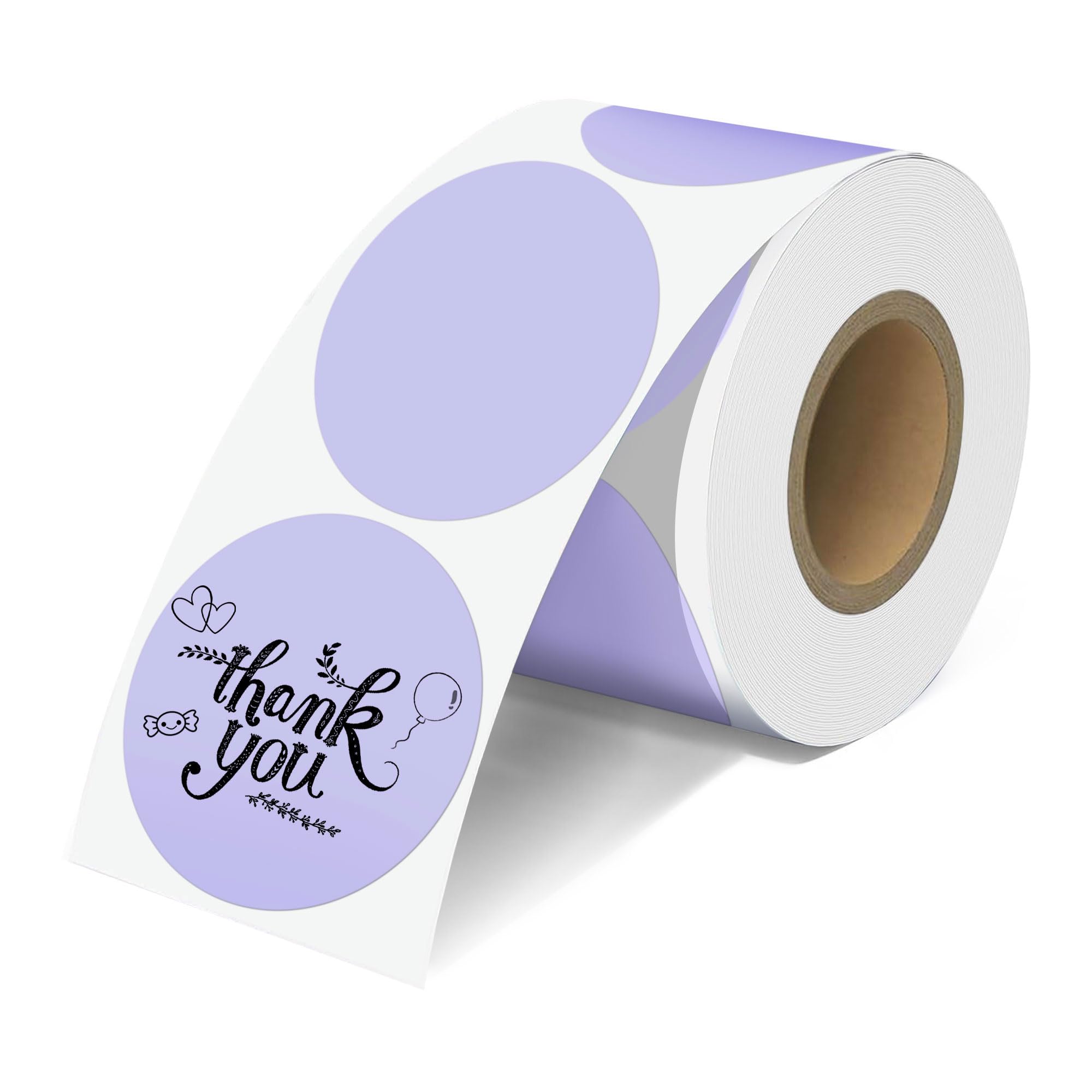 Amazon.com : 2'' Purple Thermal Labels - 600pcs Round Thermal Printer ...