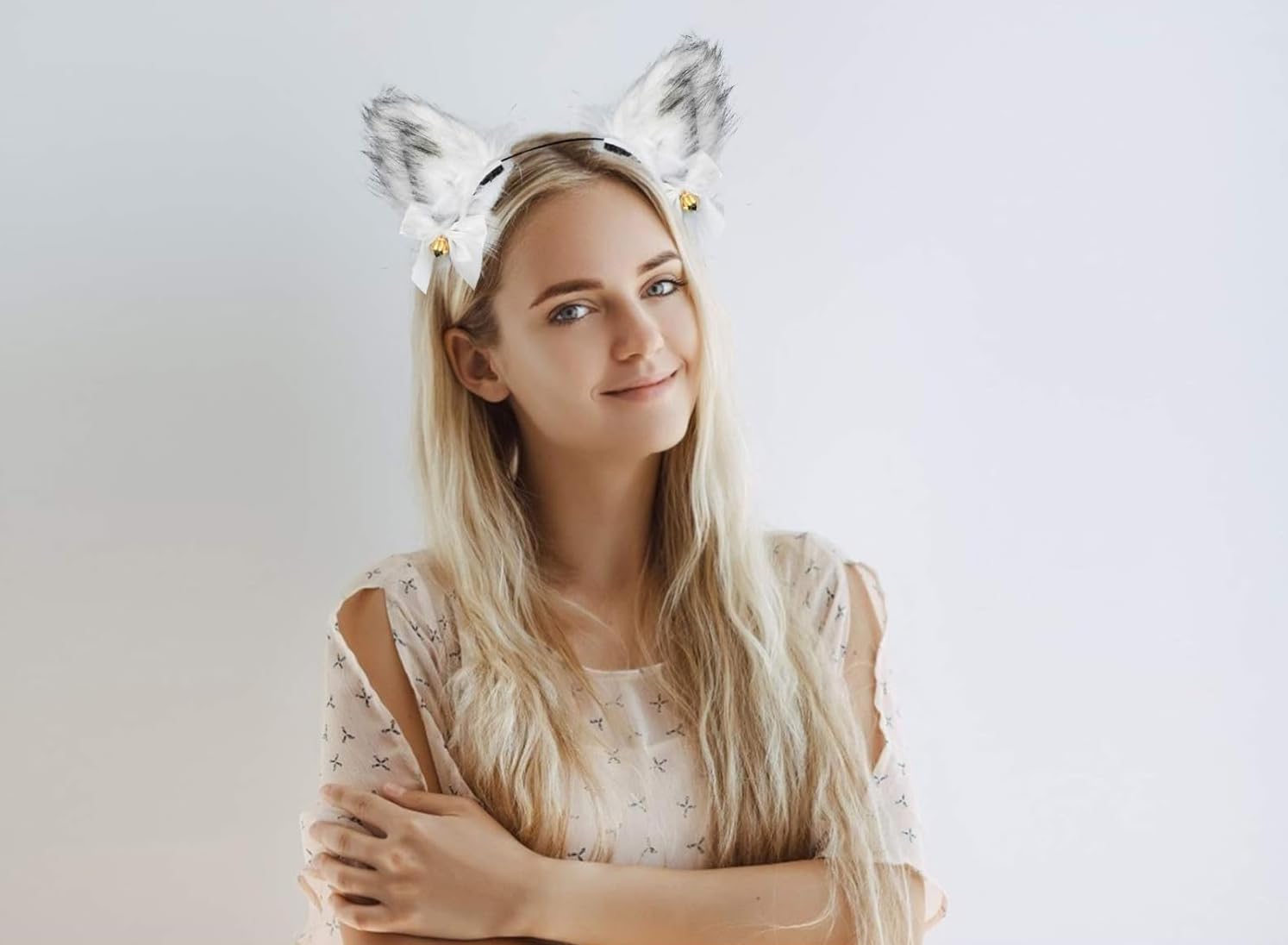 Amazon.com: WW-WONDERFULWORLD New Cute Fox Ears Headband With Bell ...