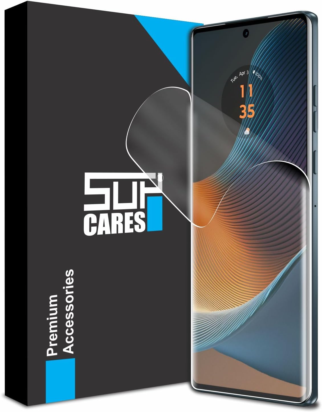 ALFA URBAN Uv Tempered Glass For Motorola Edge 50 Smartphone Fusion ...