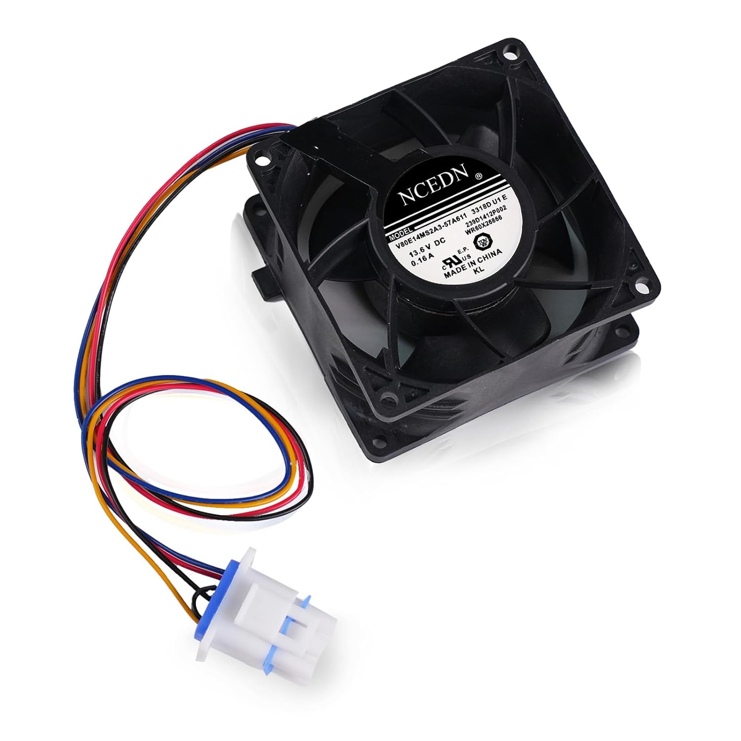 Amazon.com: WR60X26866 Fridge Evaporator Fan-Motor fit for GE ...