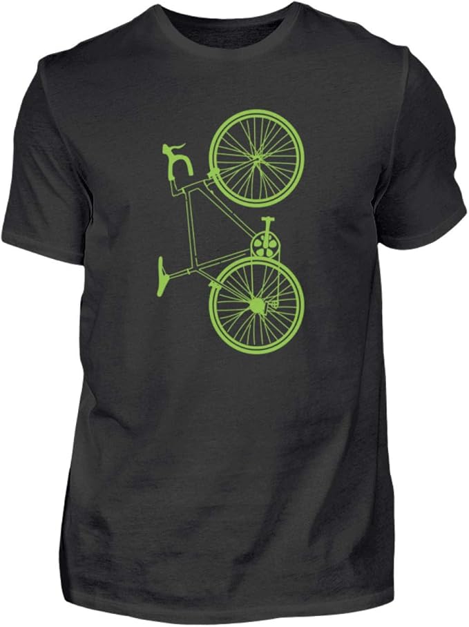 Cool Bicycle Motif – Green Bike Motif Biking Cycling MTB Funny Racing ...