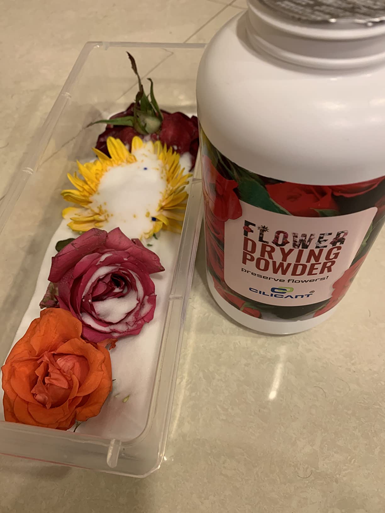 CILICAnT Flower Drying Powder for DIY with Dry Flowers, Potpourri, Art ...