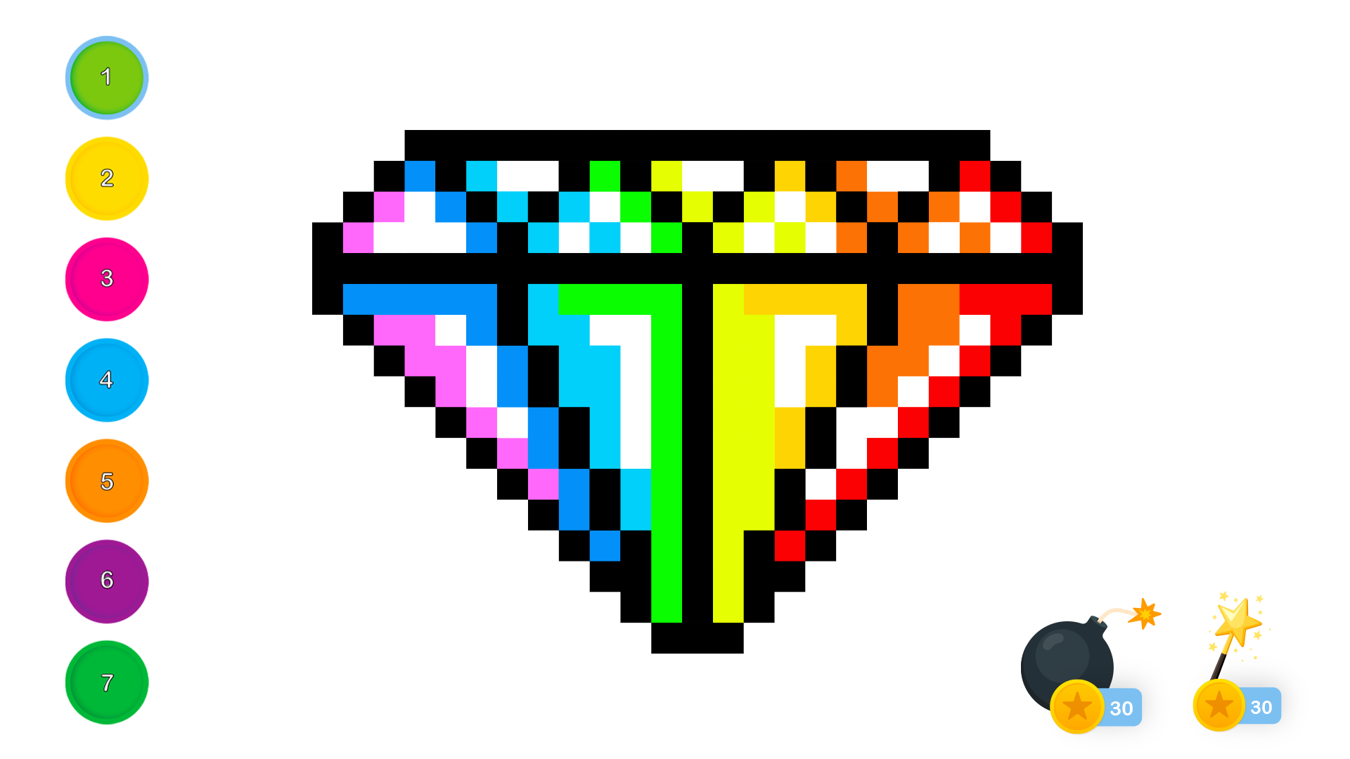 Color By Number - Pixel Art - App on Amazon Appstore