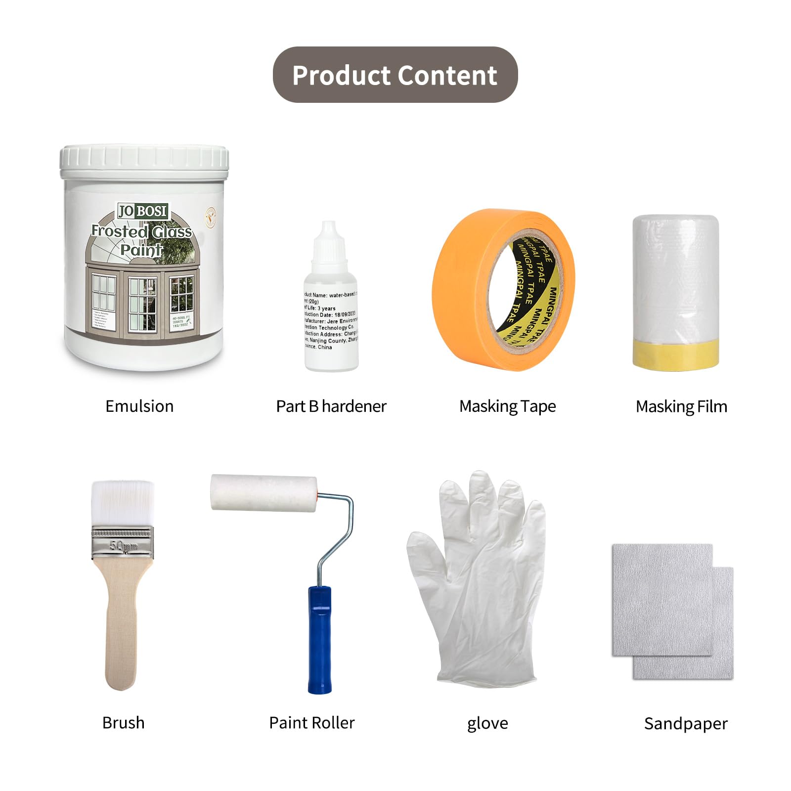 Glass Frosting Kit