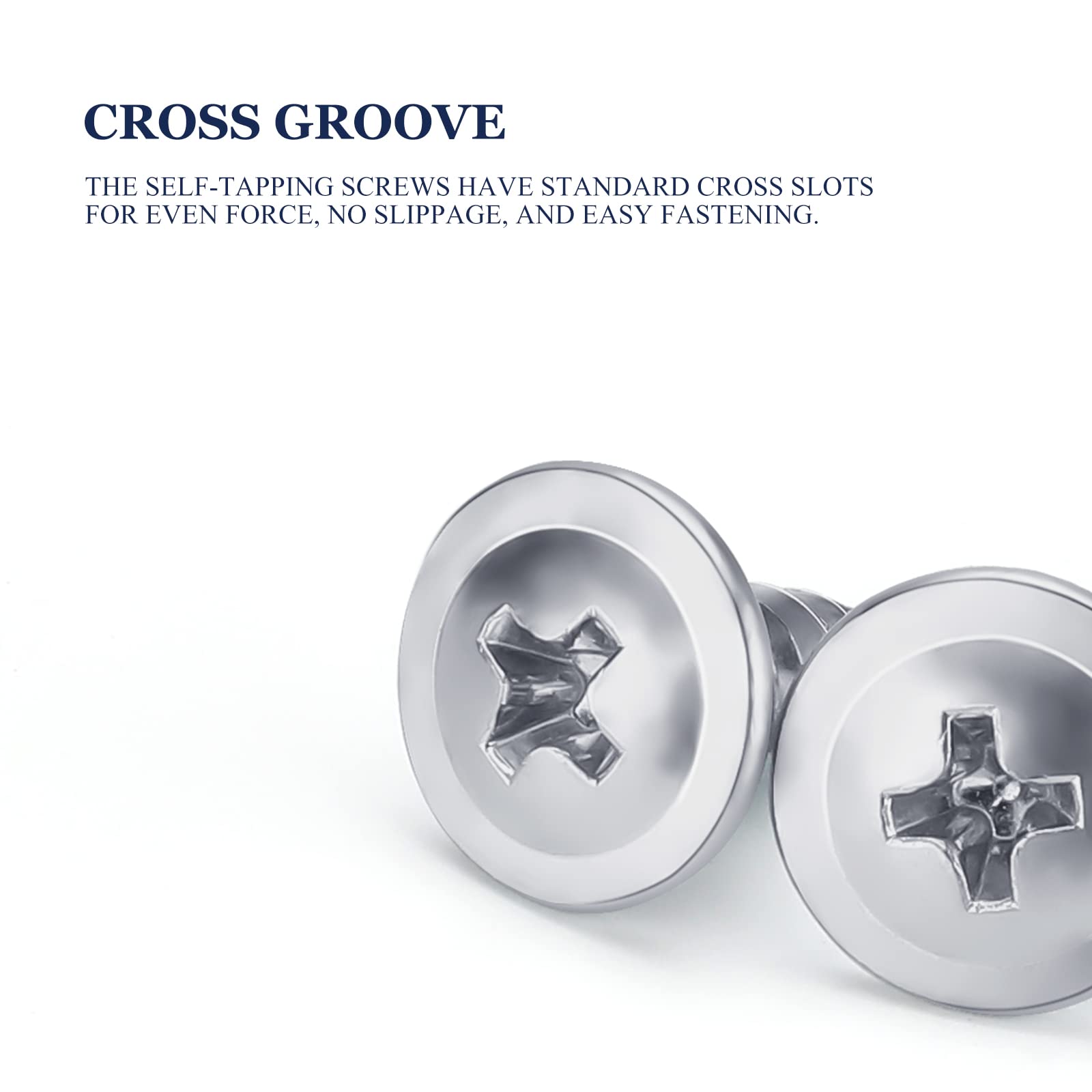 Snapklik.com : 100 Pack #8 X 1/2" Phillips Truss Head For Drawer Slides ...