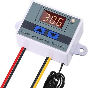 Amazon.com: Digital Temperature Controller - Microcomputer Temperature ...