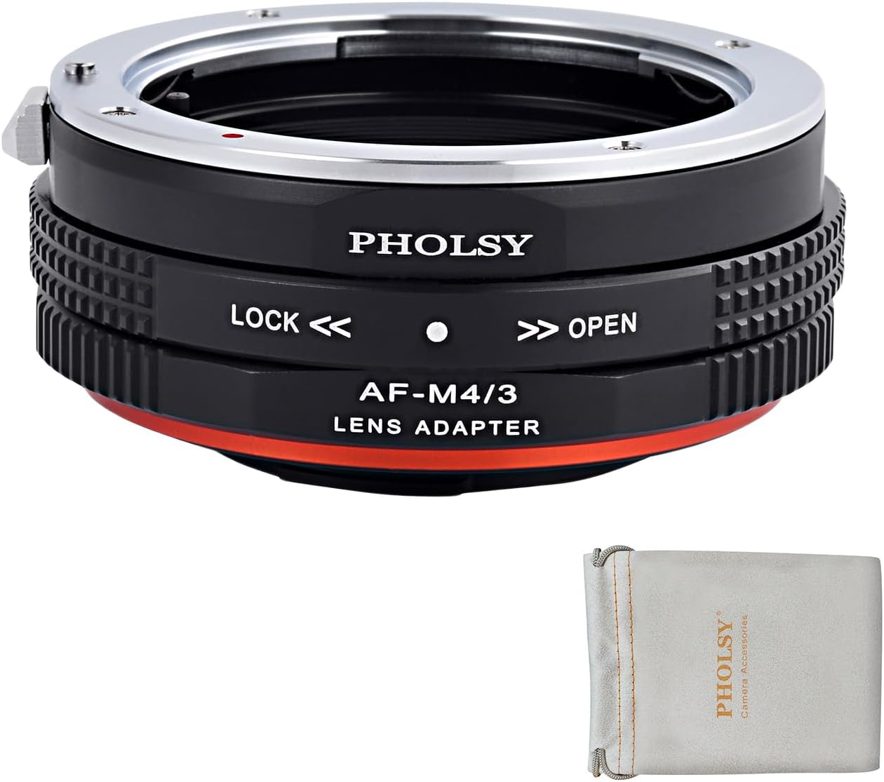 Amazon.com: PHOLSY AF to MFT Lens Mount Adapter with Aperture Control ...