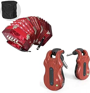 Amazon.com: summina Concertina Accordion Anglo-style concertina ...