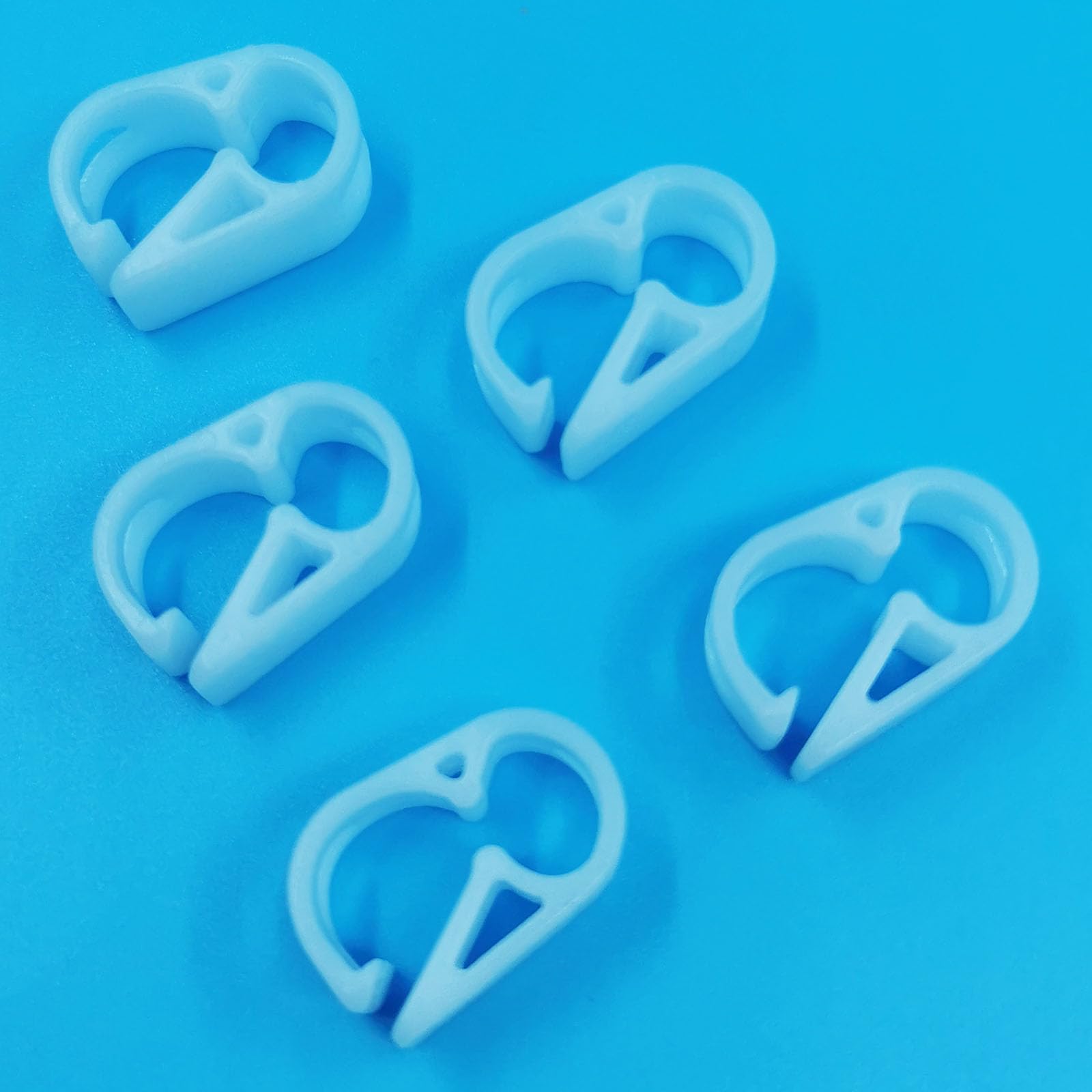 Snapklik.com : Plastic Tubing Clamps Flow Control Hose Clamp For 0.118 ...