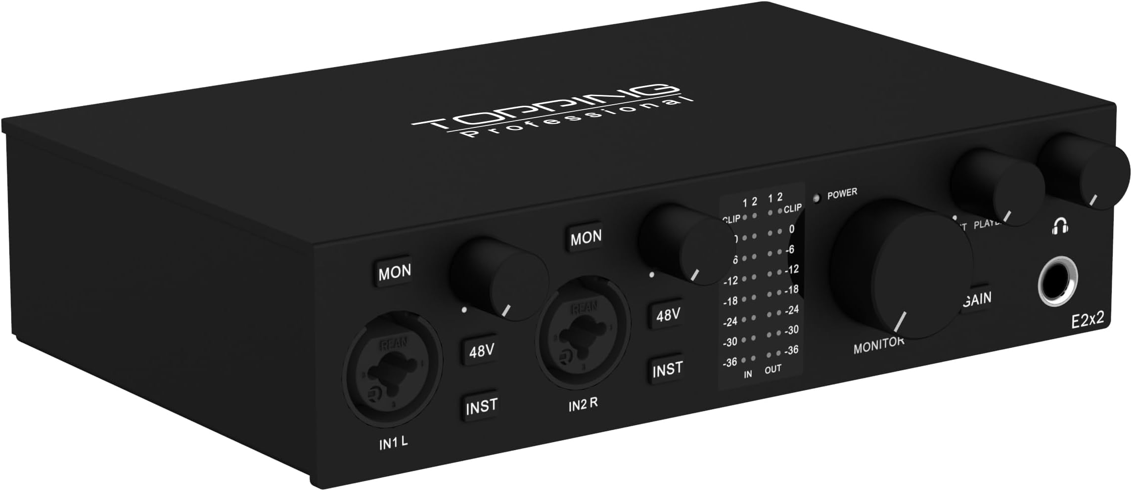 Amazon.com: TOPPING E2X2 USB Audio Interface - High-Performance Mixer ...