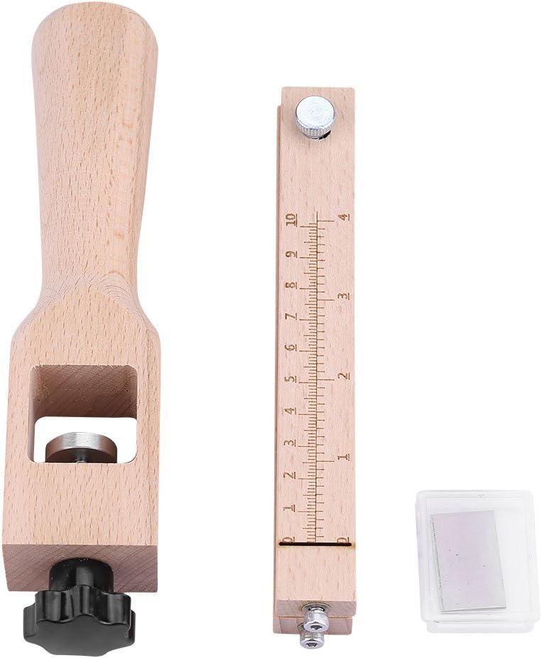 Wooden Hand Leather Strip Strap Adjustable Cutting Tool DIY Craft Tools ...