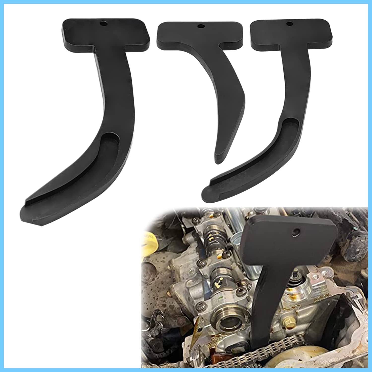 Snapklik.com : ZKTOOL Camshaft Phaser Timing Chain Lock Tool Set,3.6 ...