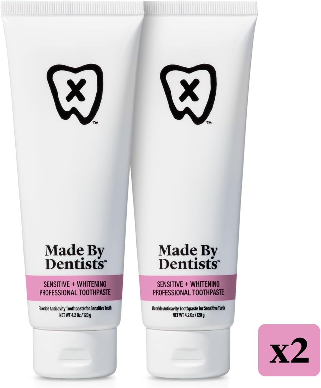 Amazon.com : Twice Sensitive Teeth Whitening Toothpaste - SLS Free with ...