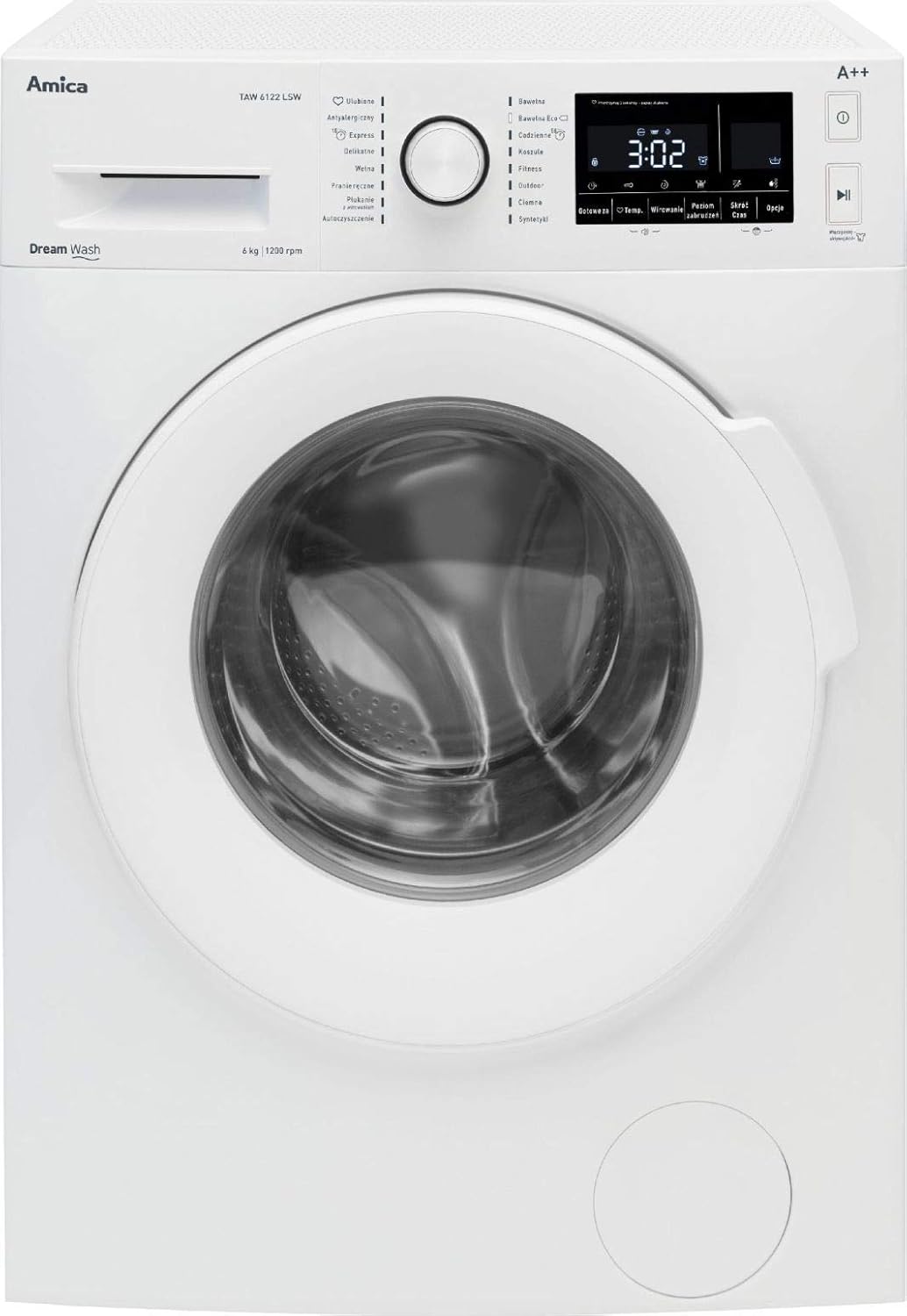 Amica Washing Machine TAW6122LSW (120: Amazon.de: Elektro-Großgeräte