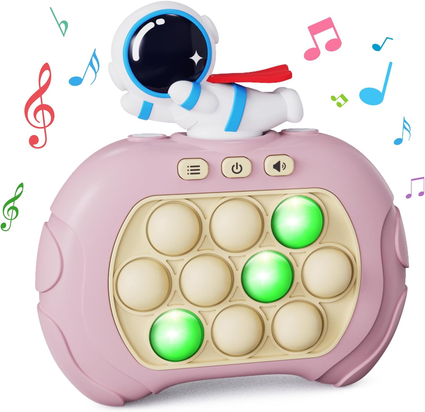 Amazon.com: Plunack Fidget Toys Light Up Pop It Game, Handheld Games ...