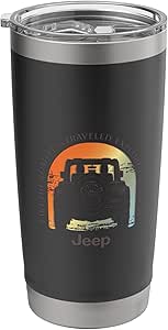 Amazon.com | Jeep Road Less Traveled - Officially Licensed Stainless ...