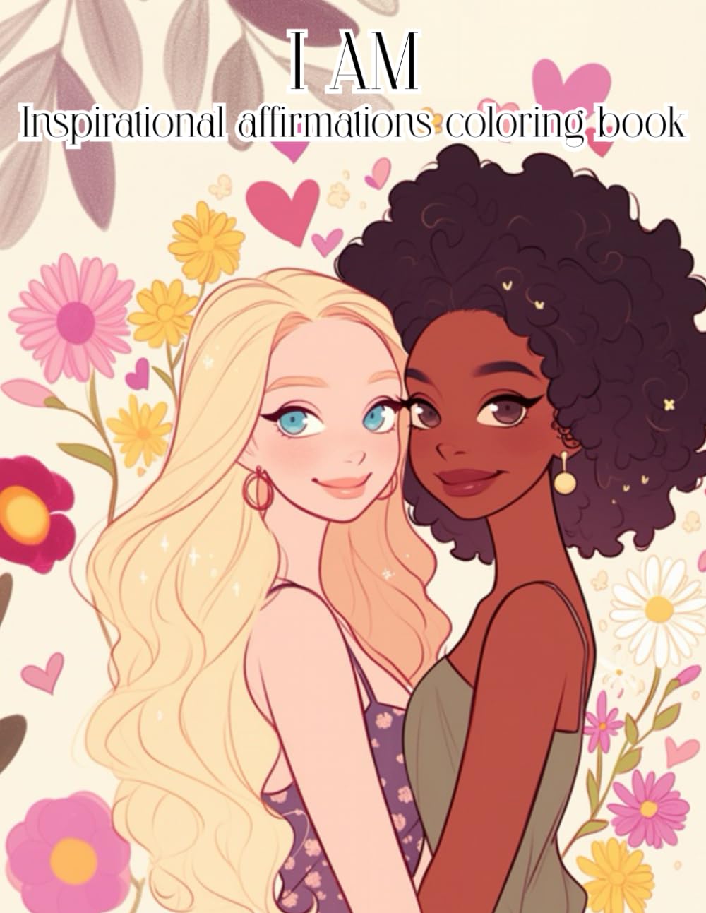 Amazon.com: I AM Inspirational Affirmations coloring book: 40 Positive ...