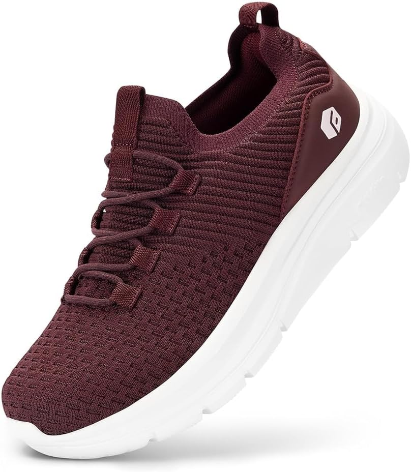 Amazon.com | FitVille Walking Shoes Womens Slip on Walking Sneakers ...