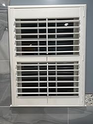 Amazon.com: SUNCRAFT SHUTTERS- Plantation-Interior-Window COVERINGS-Custom Made in 10 Days- DIY ...