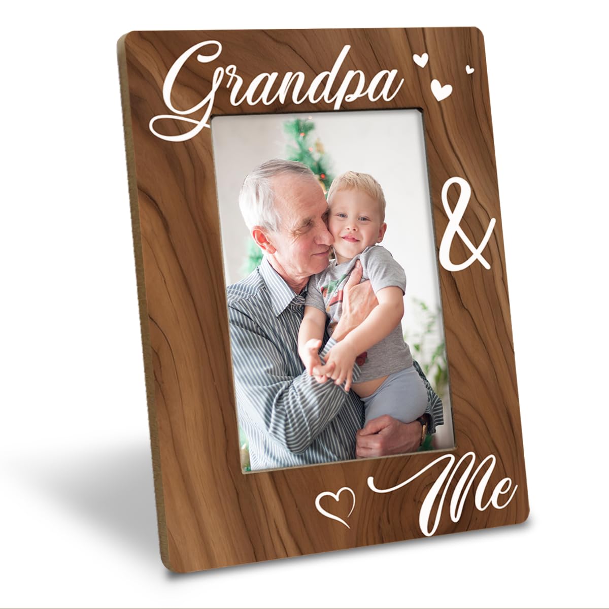 Amazon.com - Grandpa Gift from Grandson Granddaughter, Grandpa & Me ...