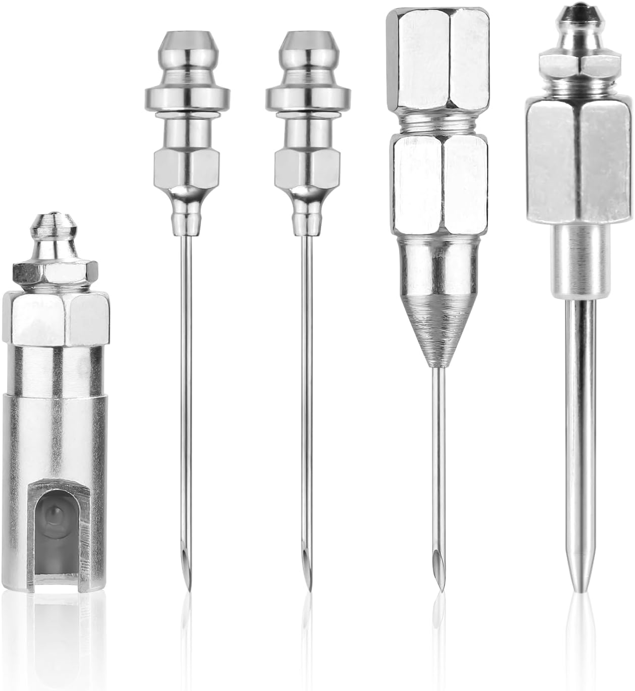 Amazon.com: Auckyeer Grease Gun Needle Tip Kit 7 Pcs, 5Pc Grease Gun ...